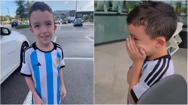 Quién es Manu, el nene que Leo Messi quiso conocer porque está haciendo ...
