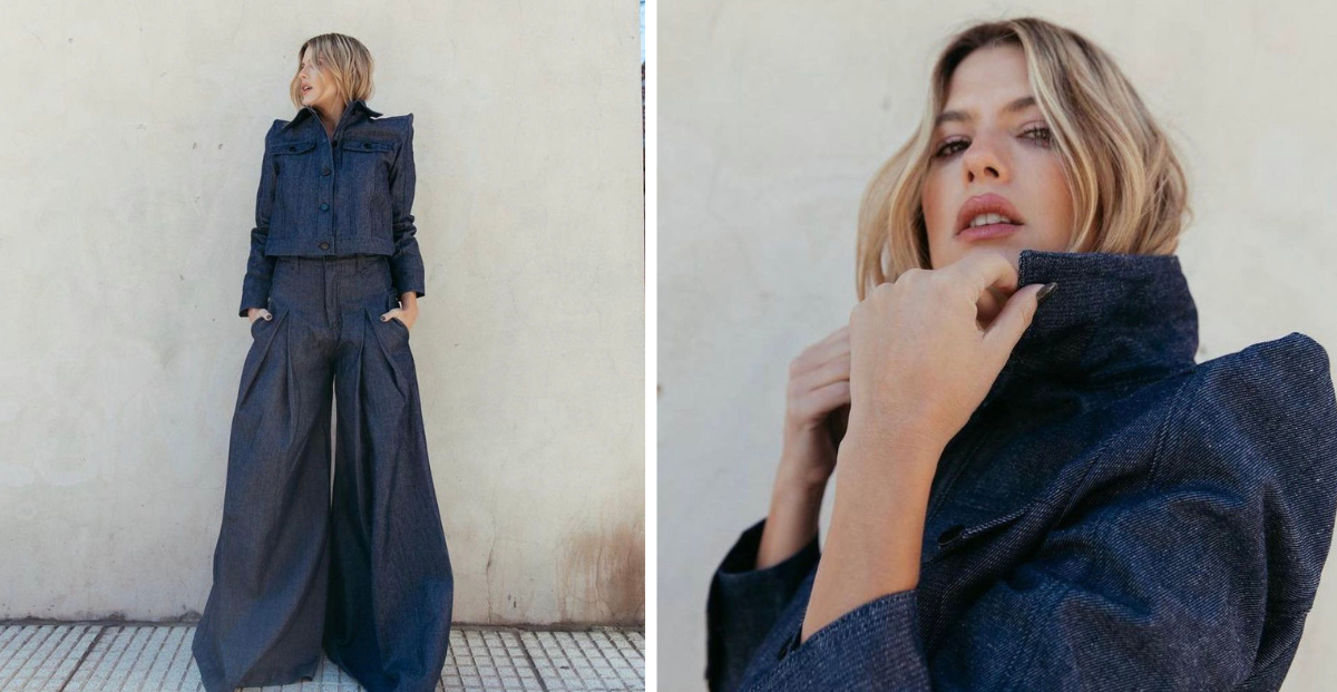 Mery del Cerro apostó por un look denim total y sorprendió - Revista ...