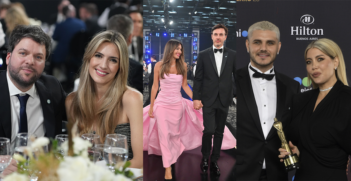 Descubrí las parejas más mediáticas y desconocidas de la noche del ...