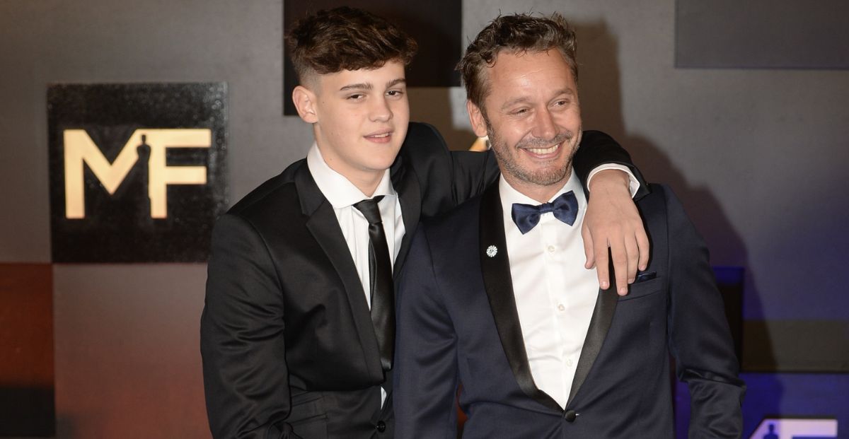 Martín Fierro 2023: Benjamín Vicuña y Bautista, su hijo, juntos en la ...