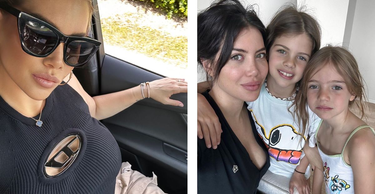 Wanda Nara muestra su look cómodo y casual para la salida en el teatro ...