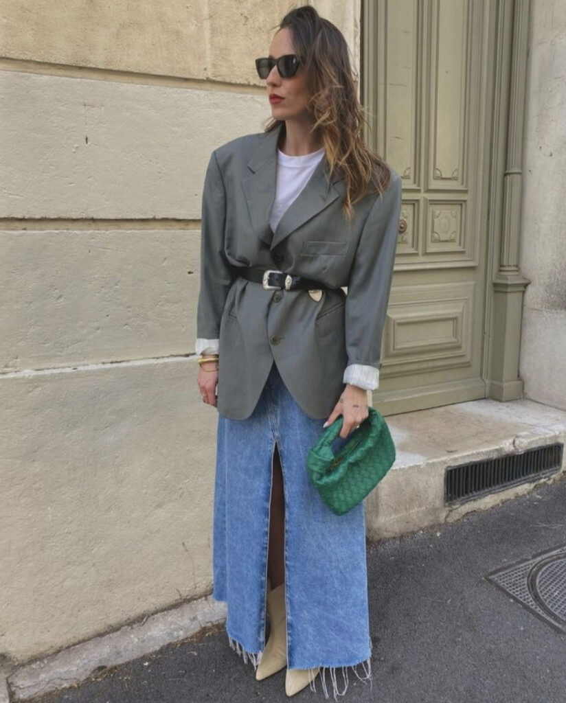 Guía de estilo: 5 looks con polleras de jean que hay que probar este ...