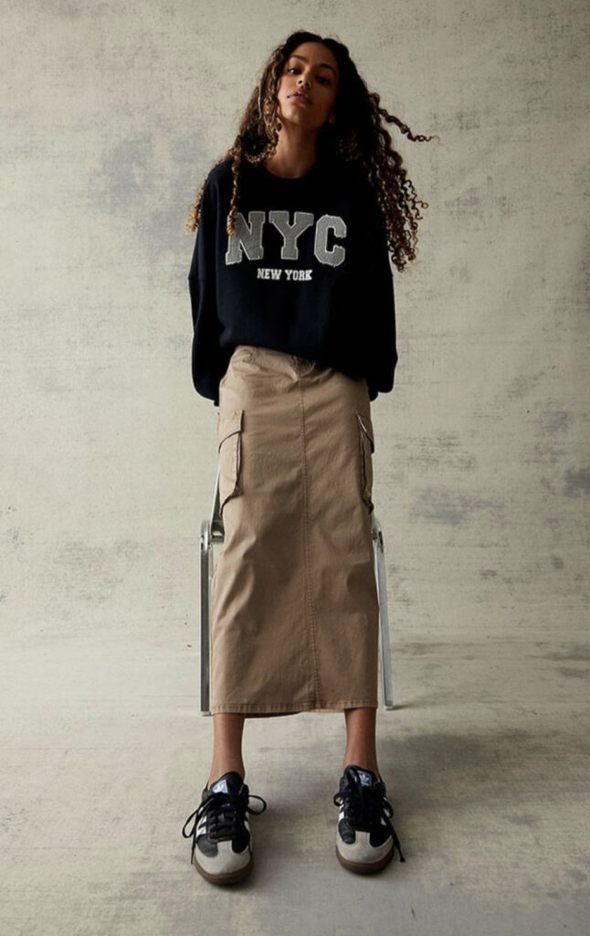 Guía de estilo: 5 looks súper fashionistas con polleras cargo - Revista ...