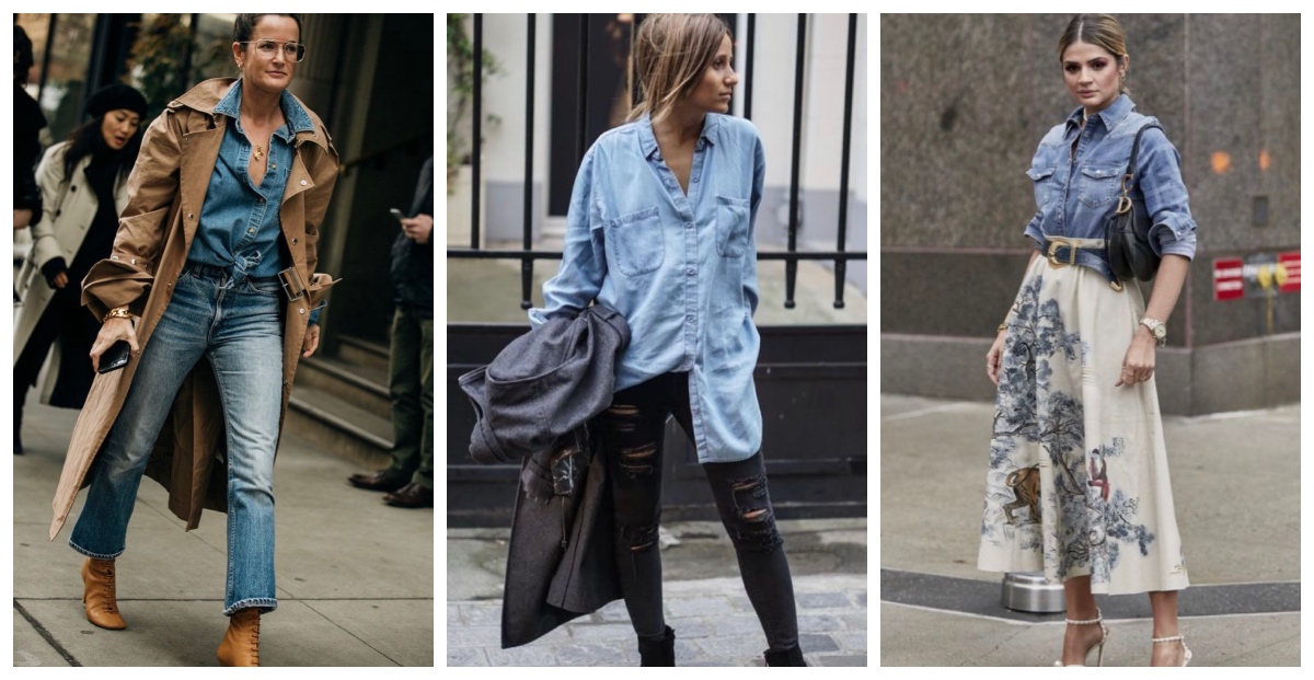 Guía de estilo: 5 looks con camisa de jean, la prenda perfecta de ...