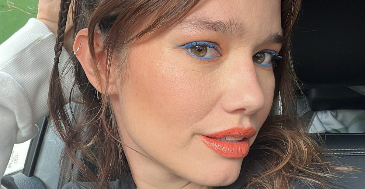 Manu Viale le dio la bienvenida a la primavera con un make up colorido ...