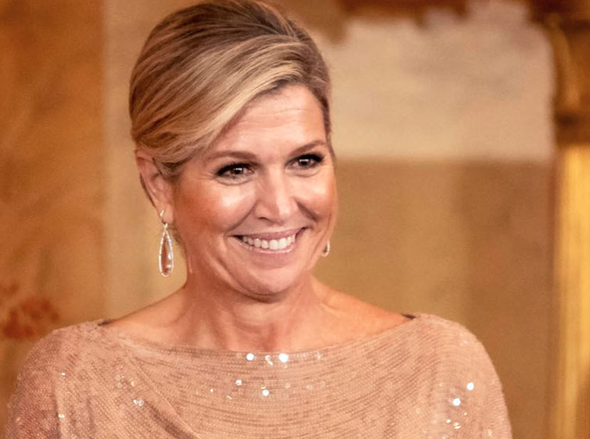 Flores y mucho color, así es la última apuesta fashion de Máxima ...