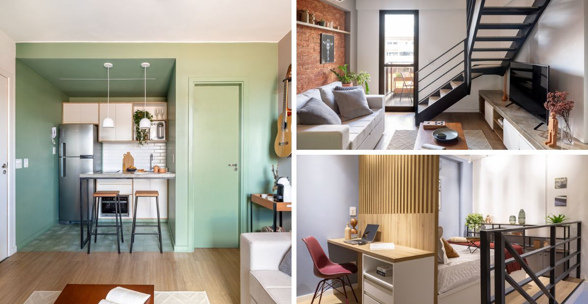 Un mini dúplex diseñado con funcionalidad y decorado con mucha onda ...