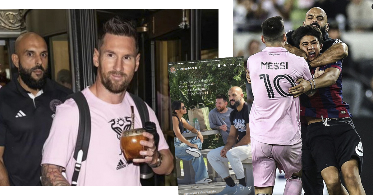 La increíble historia de Yassine Cheuko, el guardaespaldas de Lionel ...