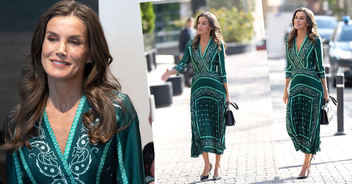Letizia Ortiz sorprendió con su look hippie chic protagonizado por un ...