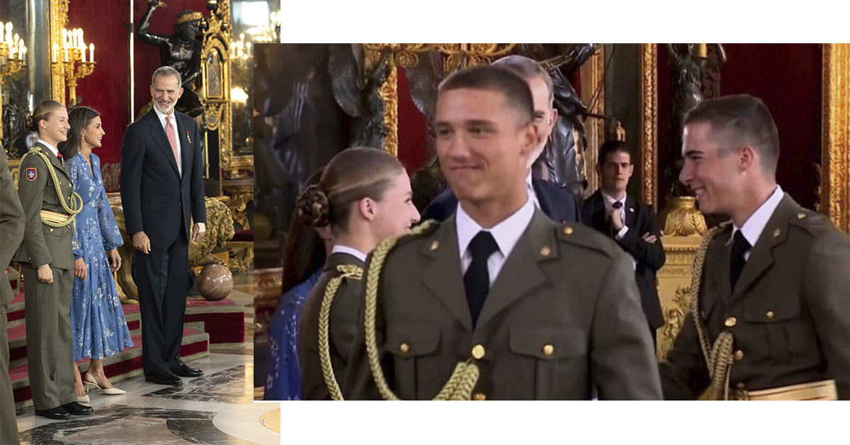 La historia detrás de las miradas cómplices de los reyes con Leonor, el ...