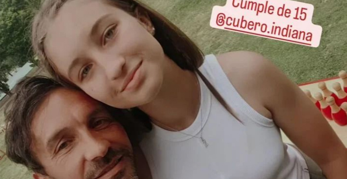 El look especial de Indiana Cubero y Mica Viciconte en la fiesta de 15 que le organizó Fabián ...