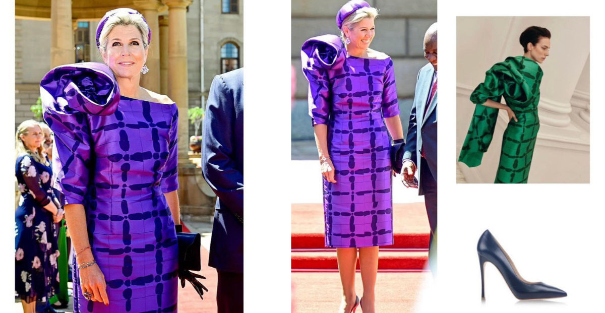 Máxima apostó por un look ochentoso y sorprendió - Revista Para Ti