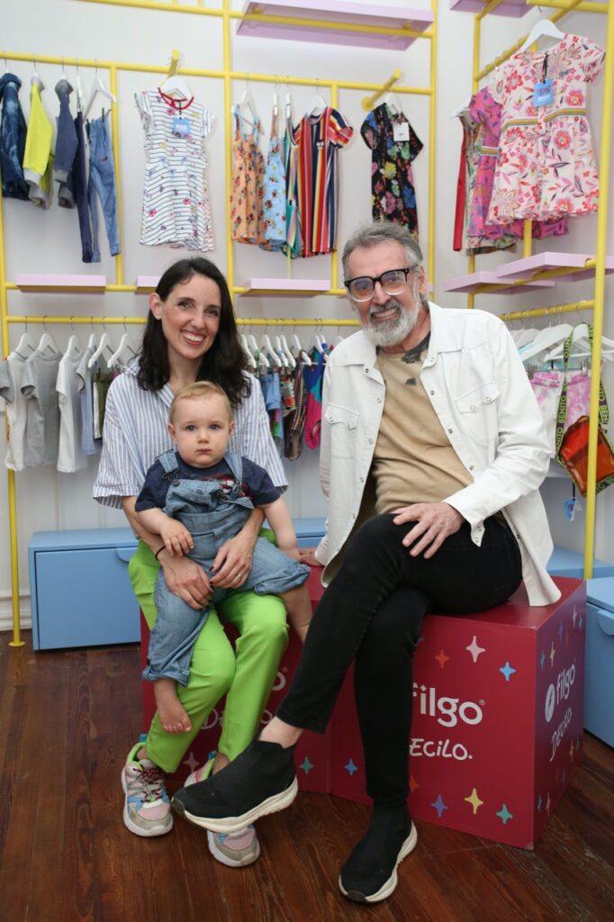 Vidriera: de Sofía Zámolo a Luisa Drozdek en la inauguración de un local de ropa infantil ...