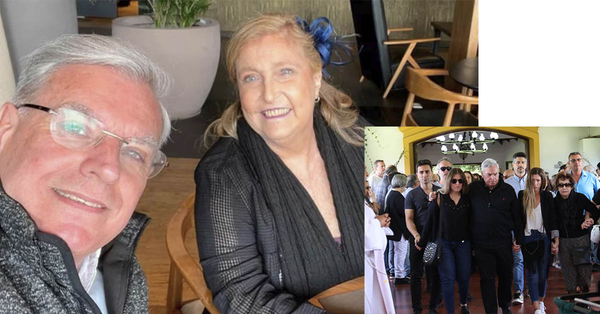 Triste adiós: así despidieron a la mujer de Carlos Monti, Silvia ...