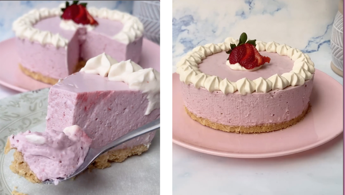 Cheesecake de frutilla: la receta sin cocción que no falla - Revista ...