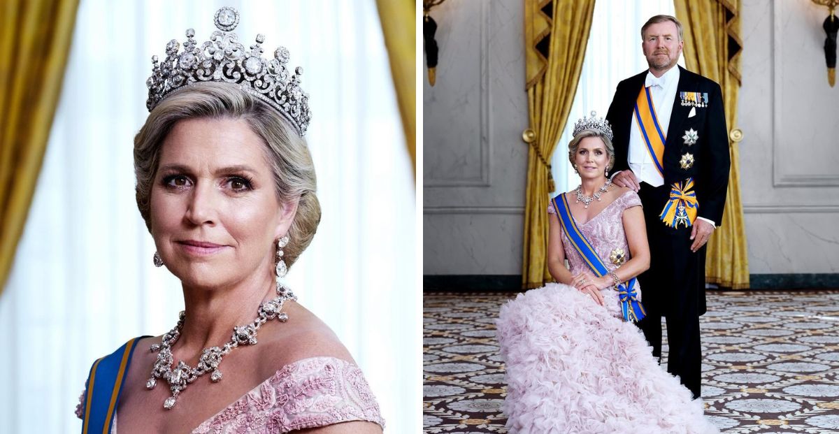 Máxima optó por un vaporoso look romántico para las fotos de los diez ...