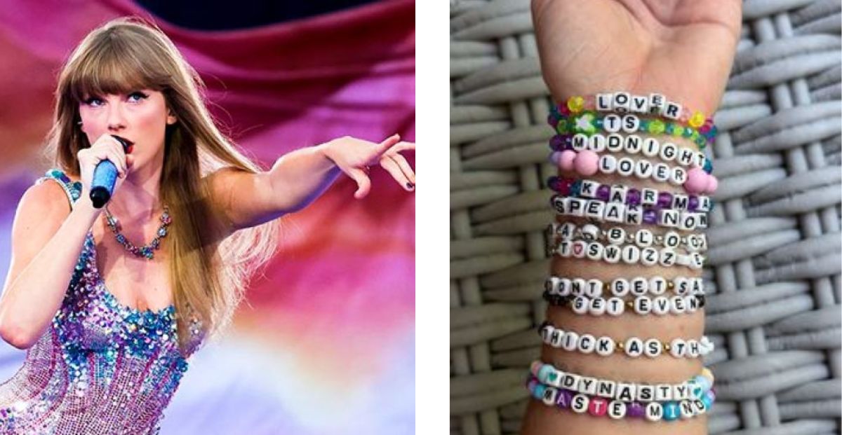 Qué son las friendship bracelets, las pulseras furor de Taylor Swift, que se verán en su ...