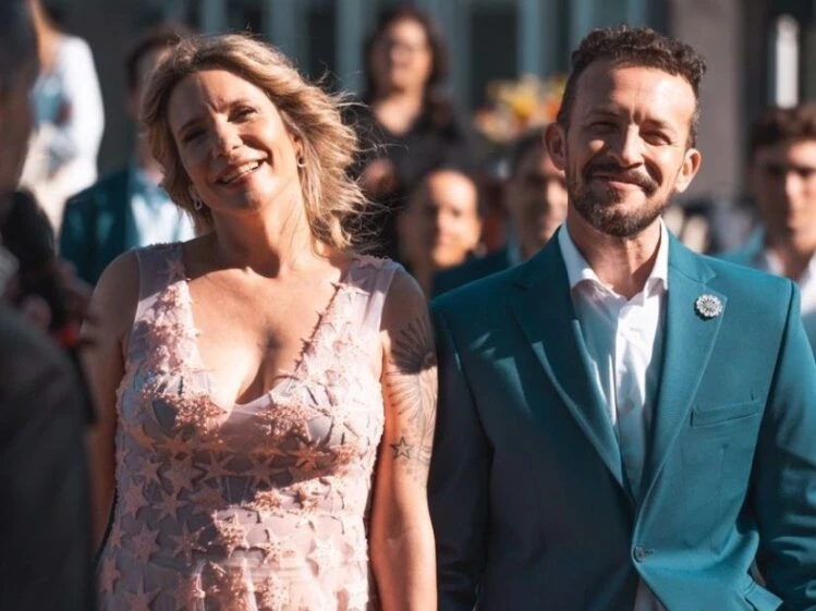Así fue el look de Ángela Lerena en su boda con Alejandro Bercovich ...