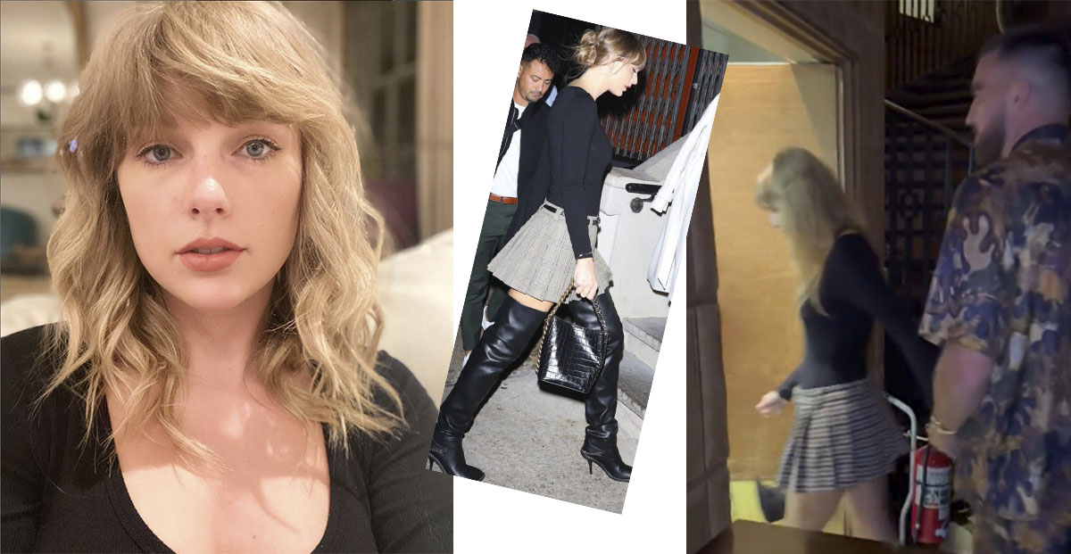 El look preppy de Taylor Swift: la cantante llevó un estilo de ...