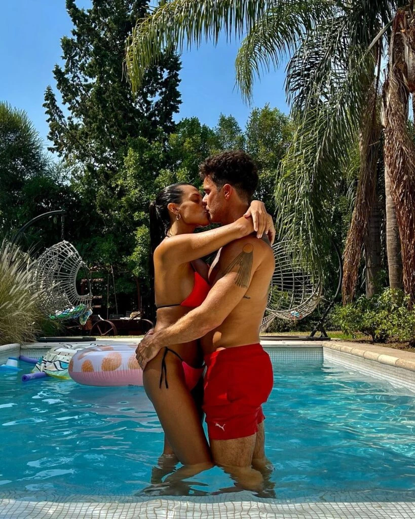 La romántica dedicatoria de la novia de Mariano Martinez en su cumpleaños: “Te merecés el mundo ...