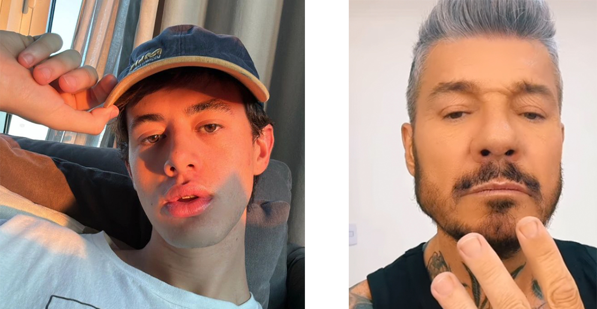 Dante Ortega habló por primera vez de Marcelo Tinelli, ex pareja de ...