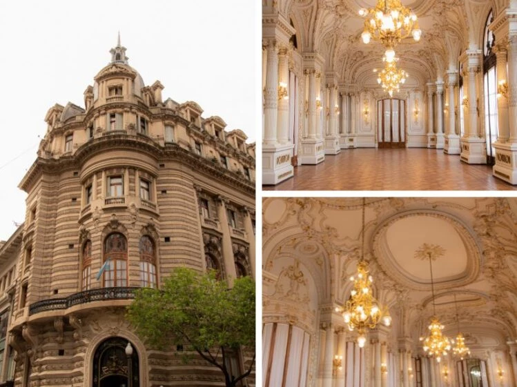 Edificio del Centro Naval: un palacio francés en Buenos Aires