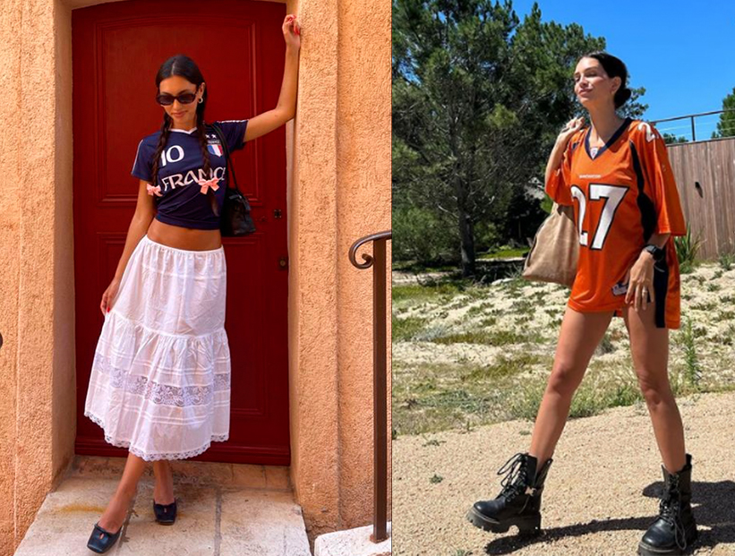 Wanda Nara causó impacto con un look blokette en la presentación de su ...