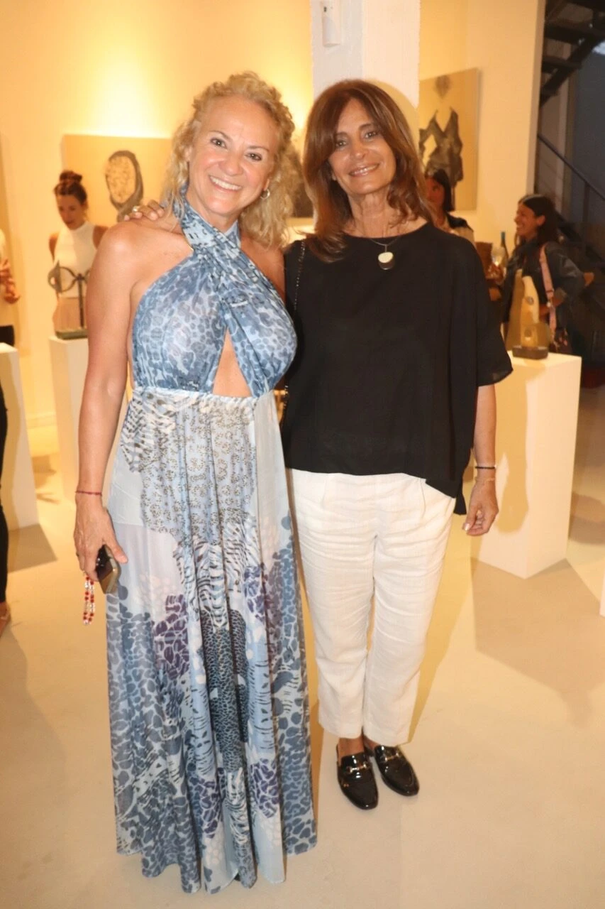16 fotos: así fue el opening de la muestra de arte de Carmela Blanco ...