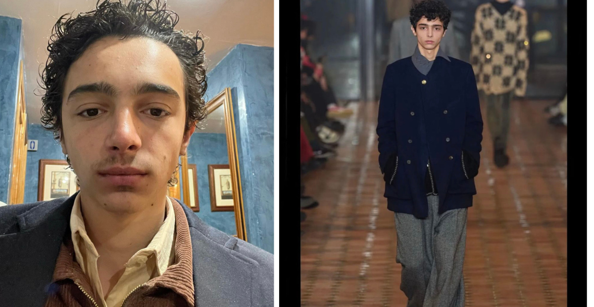 Blas Polidori, el protagonista de La “Sociedad de la Nieve”, debutó en el Fashion Week de París ...