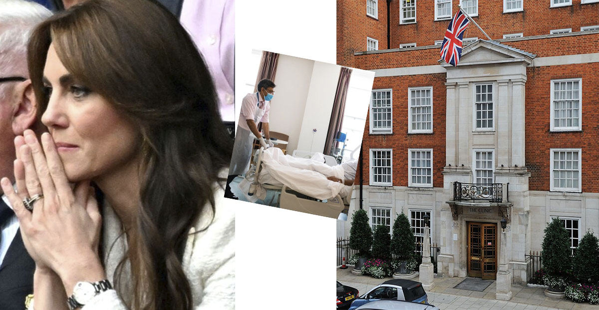 Así es el exclusivo sanatorio privado donde está internada Kate ...