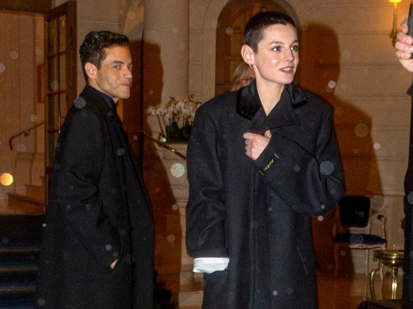 La historia de amor de Rami Malek y Emma Corrin - Revista Para Ti