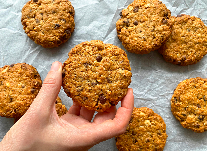 Receta fit: cómo preparar cookies veggies de pasta de maní y banana ...