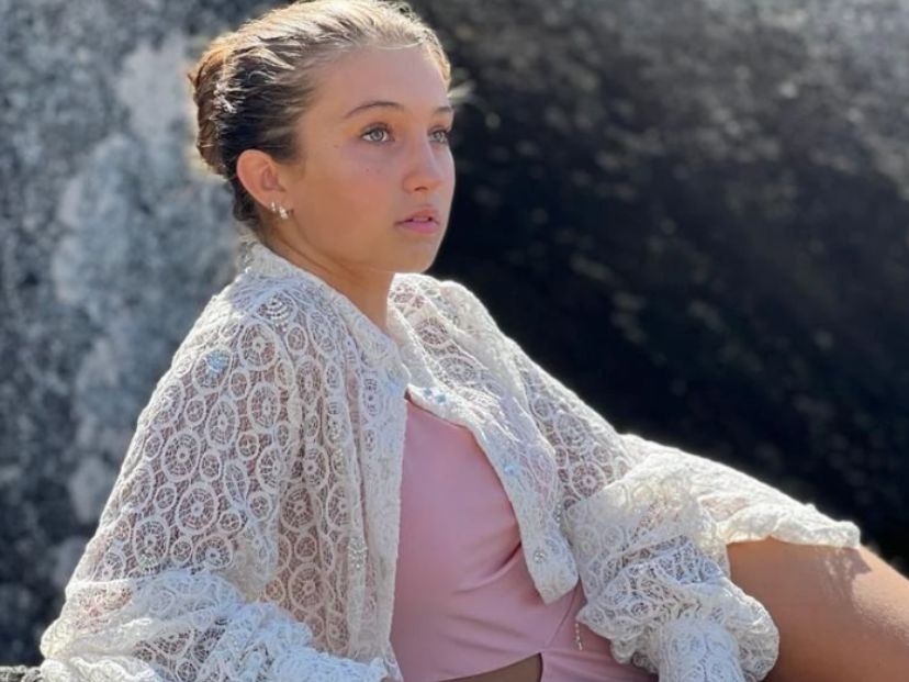 Las primeras fotos de Indiana Cubero como modelo en una producción ...