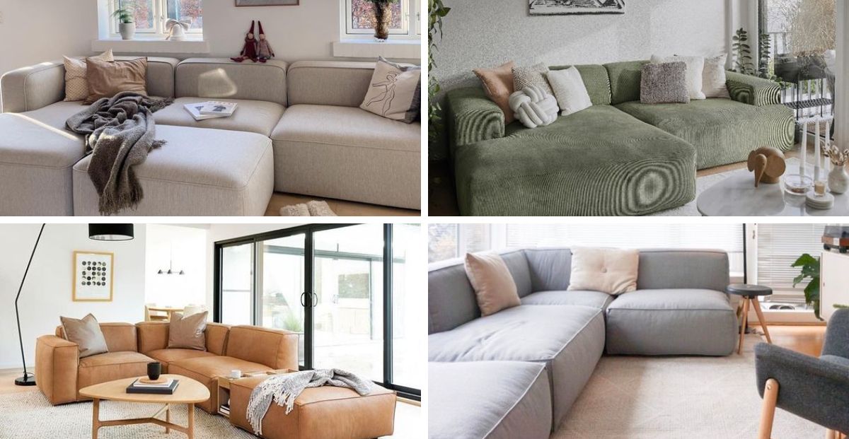 Sofás modulares: 5 razones para elegirlos (y adorarlos) - Revista Para Ti
