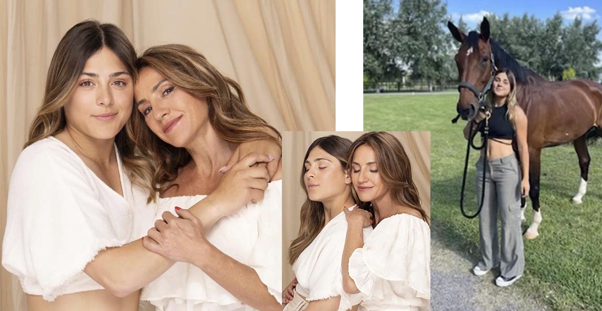 Así está Miranda, la hija de Eleonora Wexler, que cumplió 20 años ...