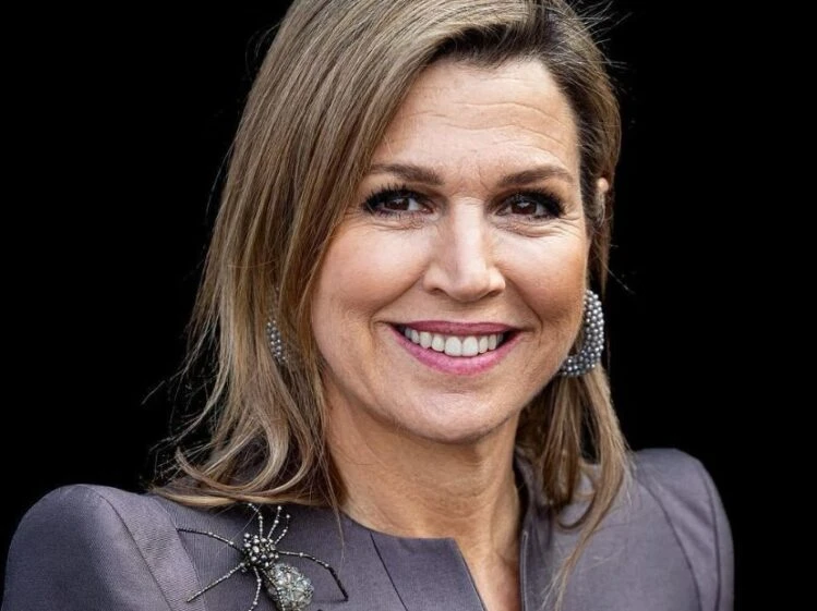 Máxima Zorreguieta cautivó con un conjunto gris