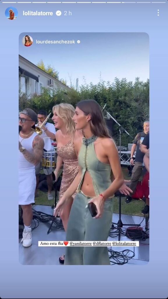 Así fue el look total denim de Lola Latorre por el cumple de Yanina, su mamá - Revista Para Ti