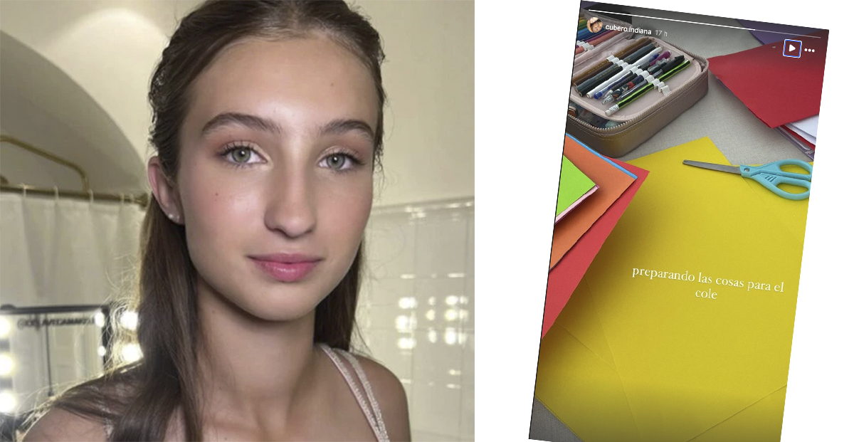 Indiana Cubero mostró cómo se prepara para empezar las clases - Revista ...
