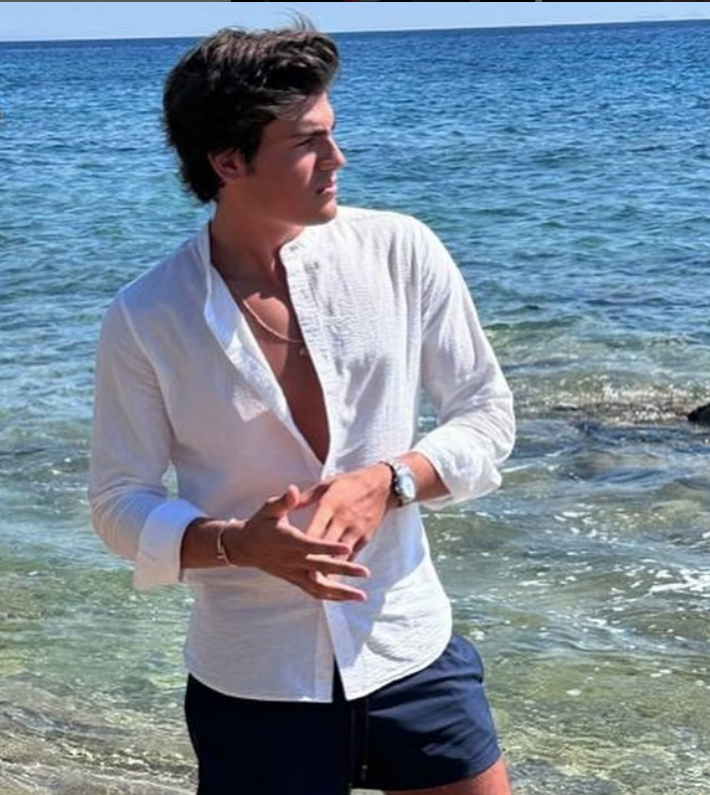 Así está Luca Bertoldi Menem, el hijo mayor de Zulemita Menem