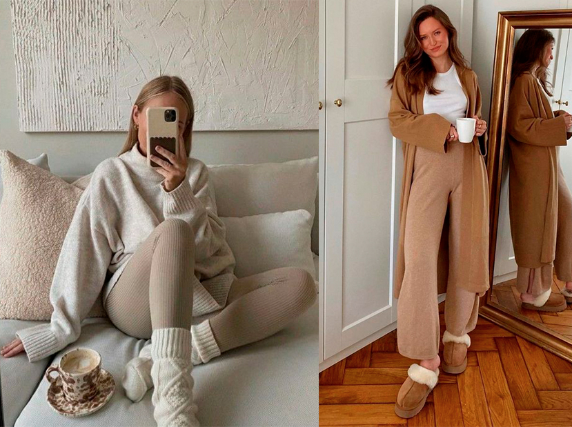 Looks relajados para estar en casa y disfrutar del día off