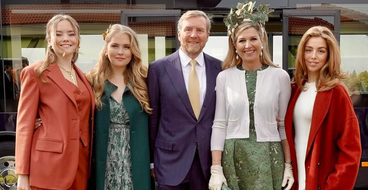 Las fotos de Máxima y sus hijas en los festejos por el Día del Rey