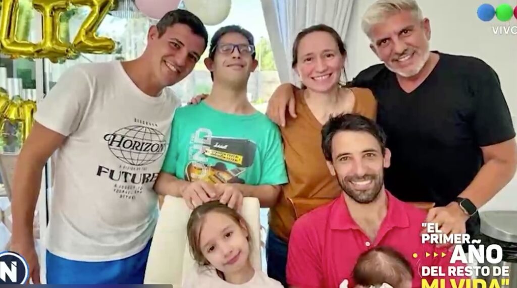 Matías Bagnato mostró por primera vez a su familia