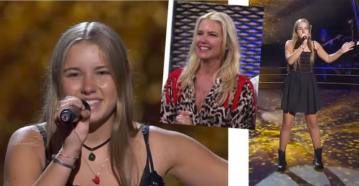 Taína Gravier debutó cantando en "La Voz Kids" de España