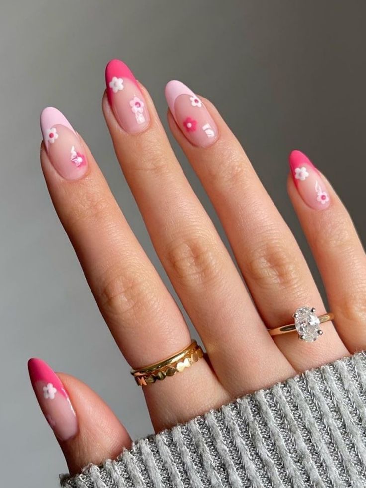 Colorful french tip nails, las uñas más coloridas que elige la Gen-Z