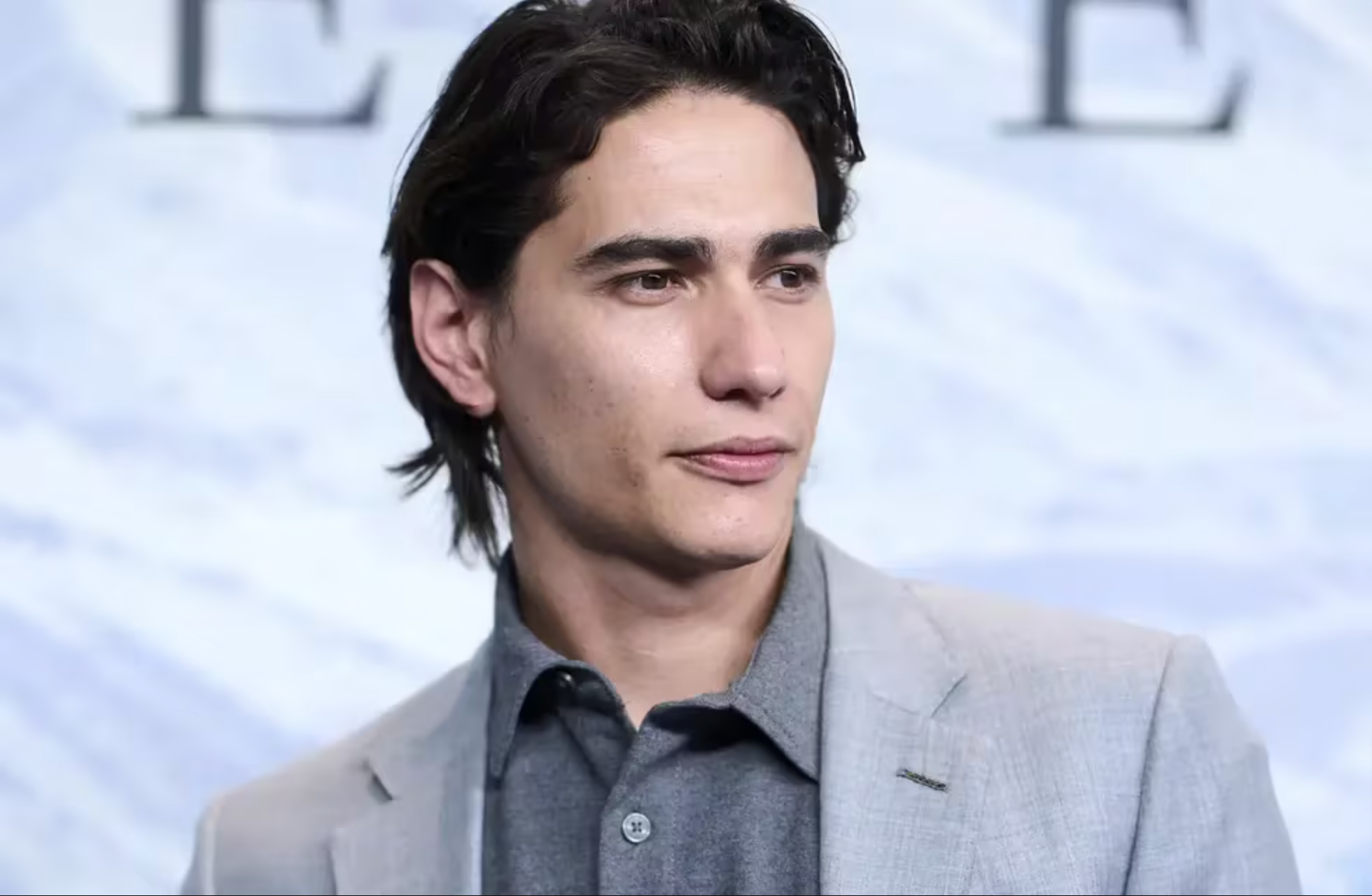 Enzo Vogrincic está vacacionando en Bariloche