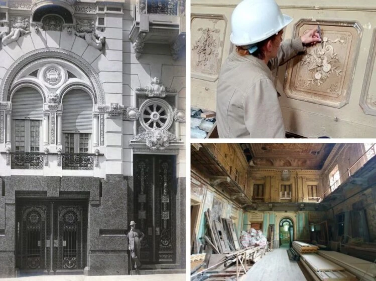 Ex edificio de la Unione Operai Italiani: así está quedando