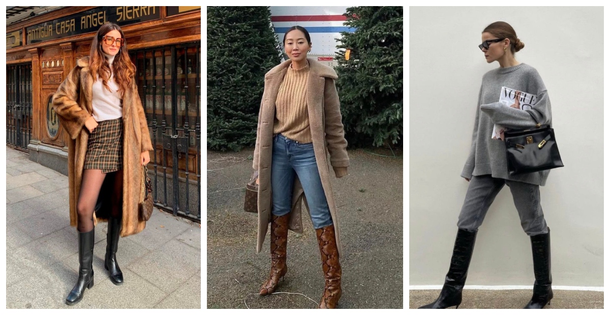 Guía de estilo: estos son los mejores looks otoñales con botas de caña ...