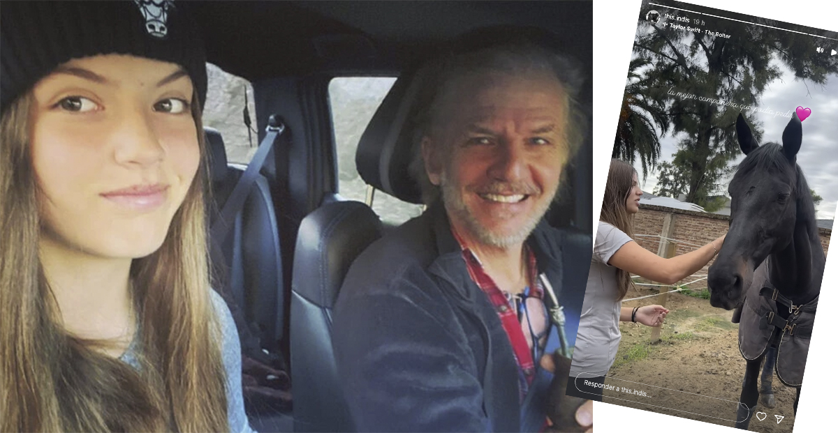 Así pasó su cumpleaños India Arana, la hija de Facundo Arana