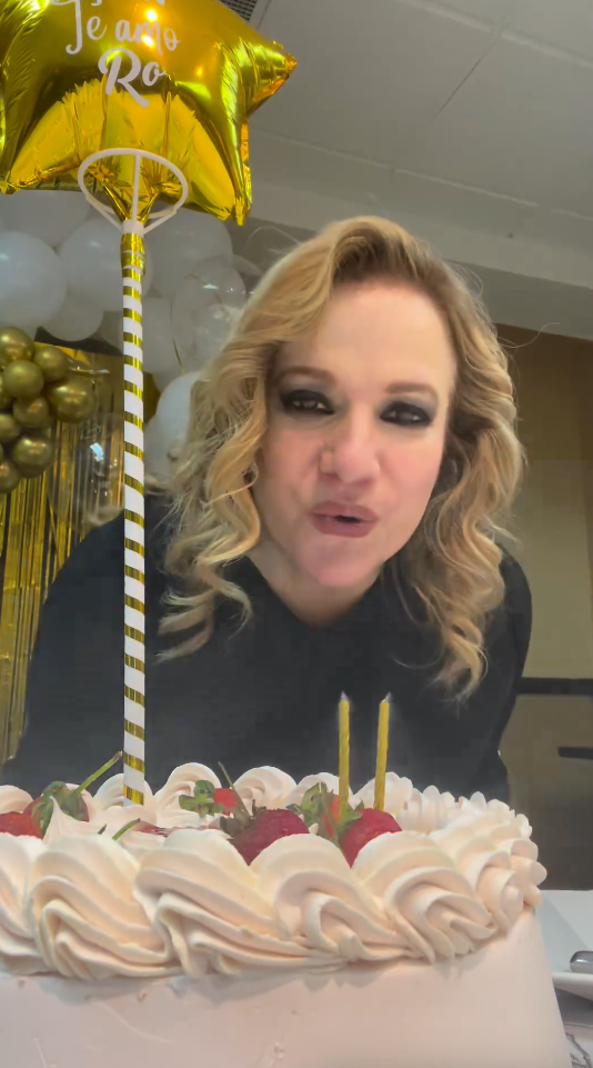 Lucía Galán festejó su cumpleaños de una manera muy especial