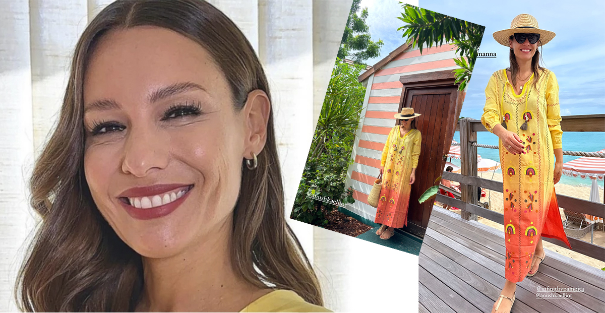 Pampita marca la tendencia del verano 2025 con su look playero